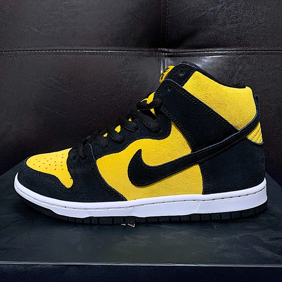 Nike | Shoes | Nike Sb Dunk High Reverse Golden Rod | Poshmark